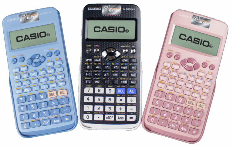 So sánh máy tính Casio 580 và 880. Nên mua loại nào?