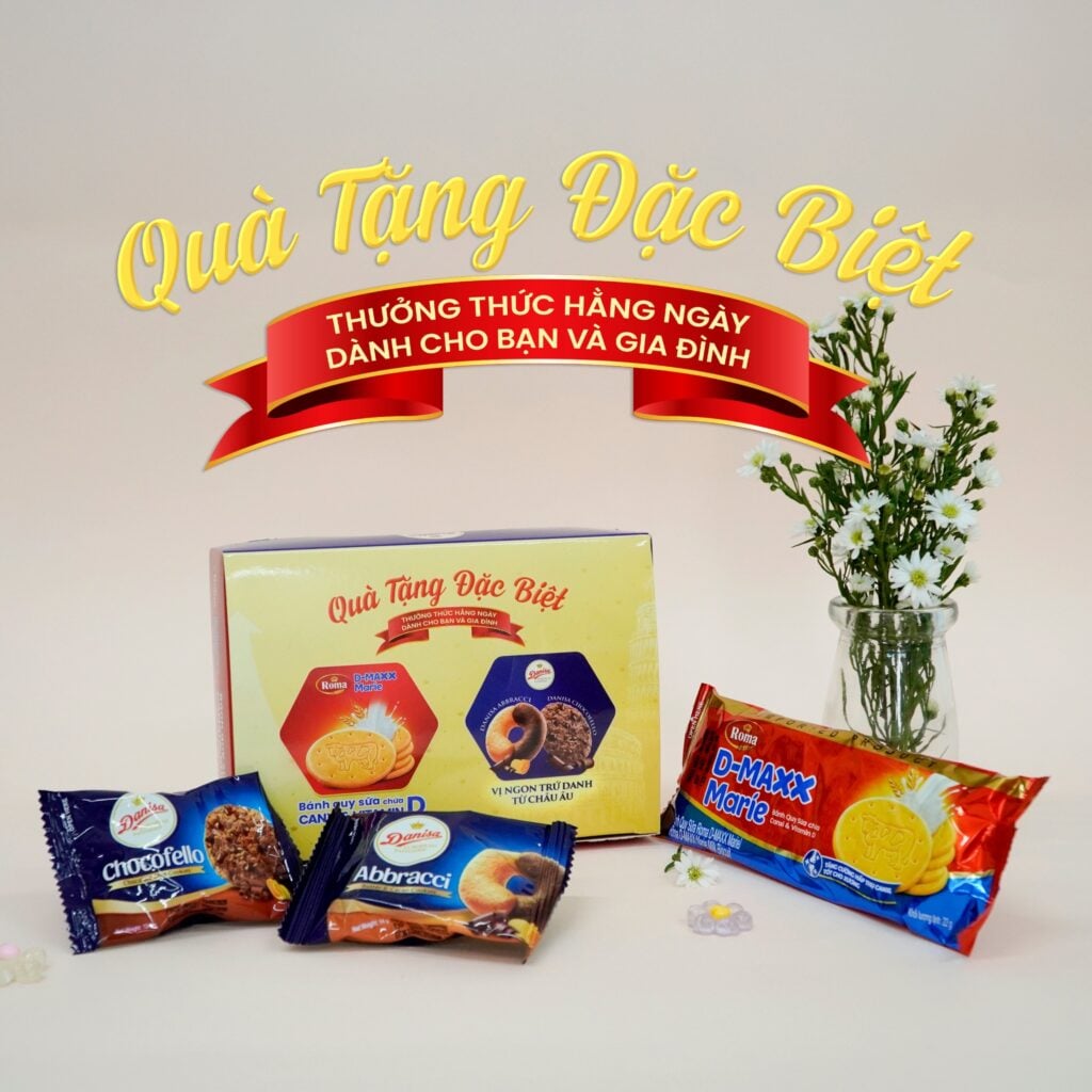 Bí quyết dinh dưỡng vàng trong bánh quy sữa D-MAXX Marie