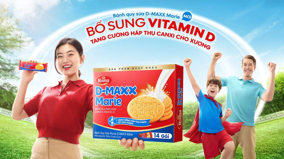 Bí quyết dinh dưỡng vàng trong bánh quy sữa D-MAXX Marie