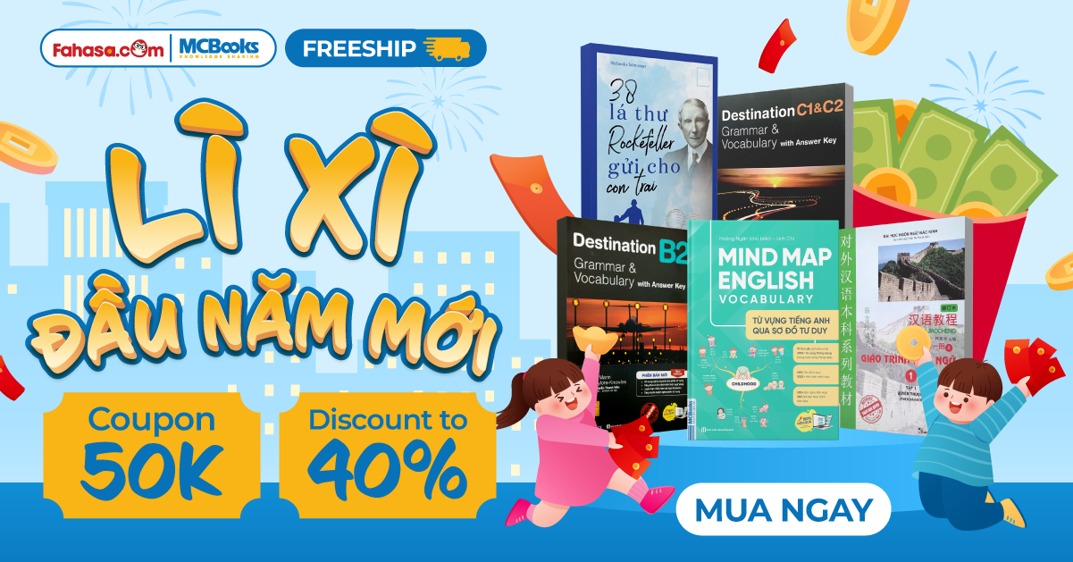 Tổng hợp sản phẩm của MCBooks giảm tới 50% tại Fahasa.com