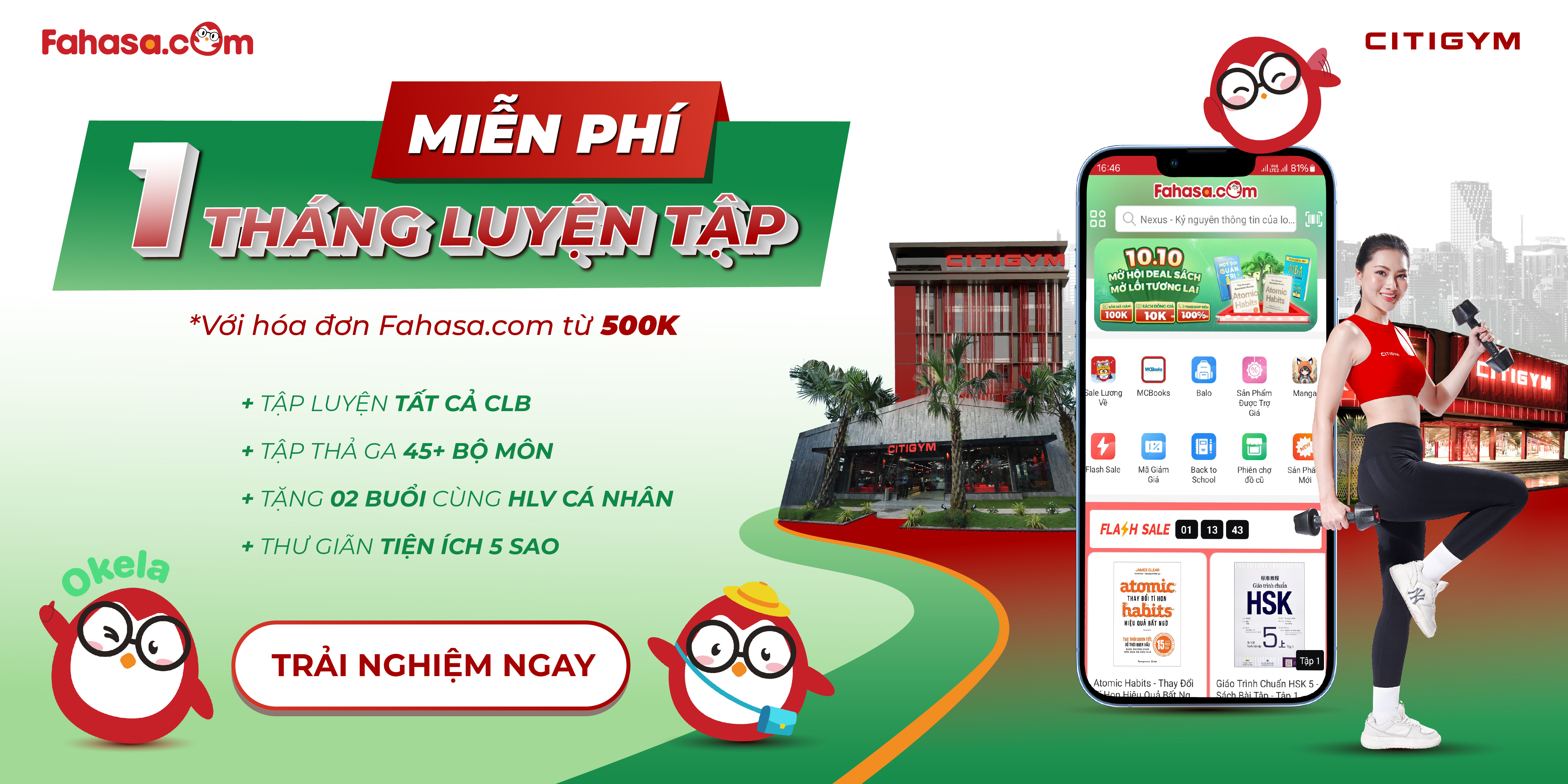 E-voucher CITIGYM - FAHASA.COM