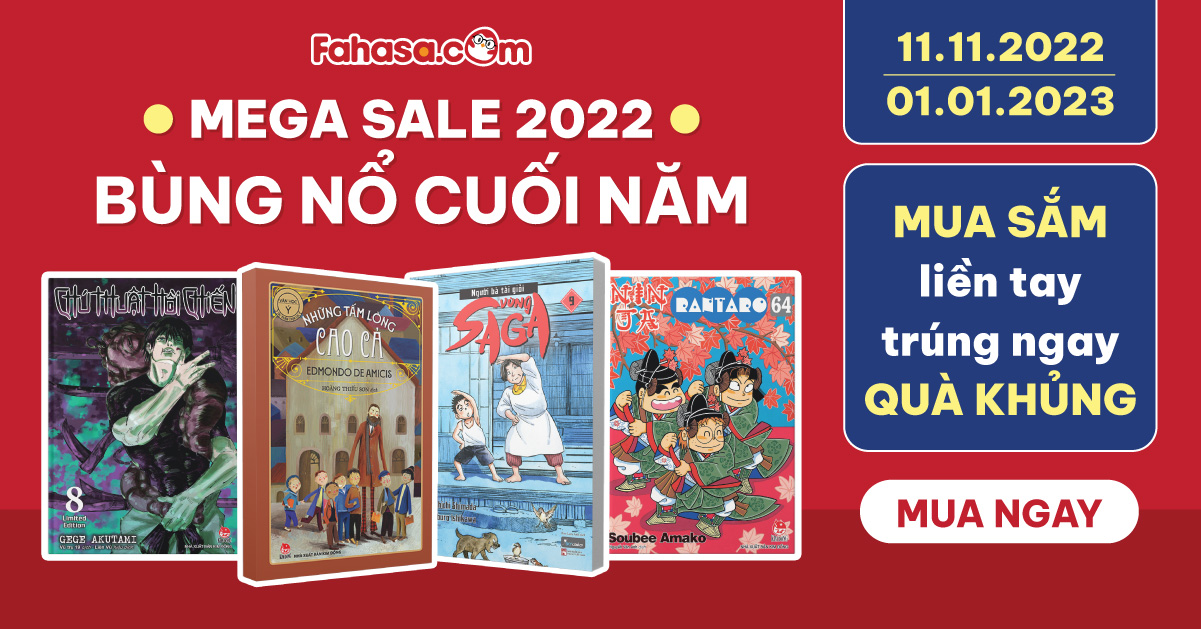 MEGA SALE 2022 BÙNG NỔ CUỐI NĂM - FAHASA.COM